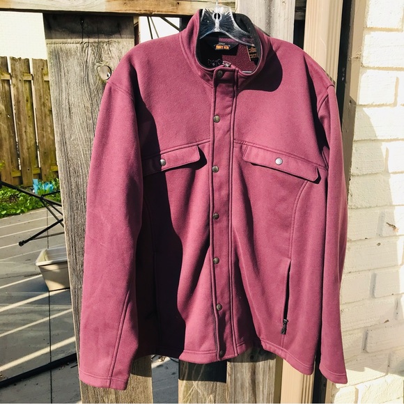 Orvis | Jackets & Coats | Orvis Trout Bum Mens Xl Maroon Purple Button ...